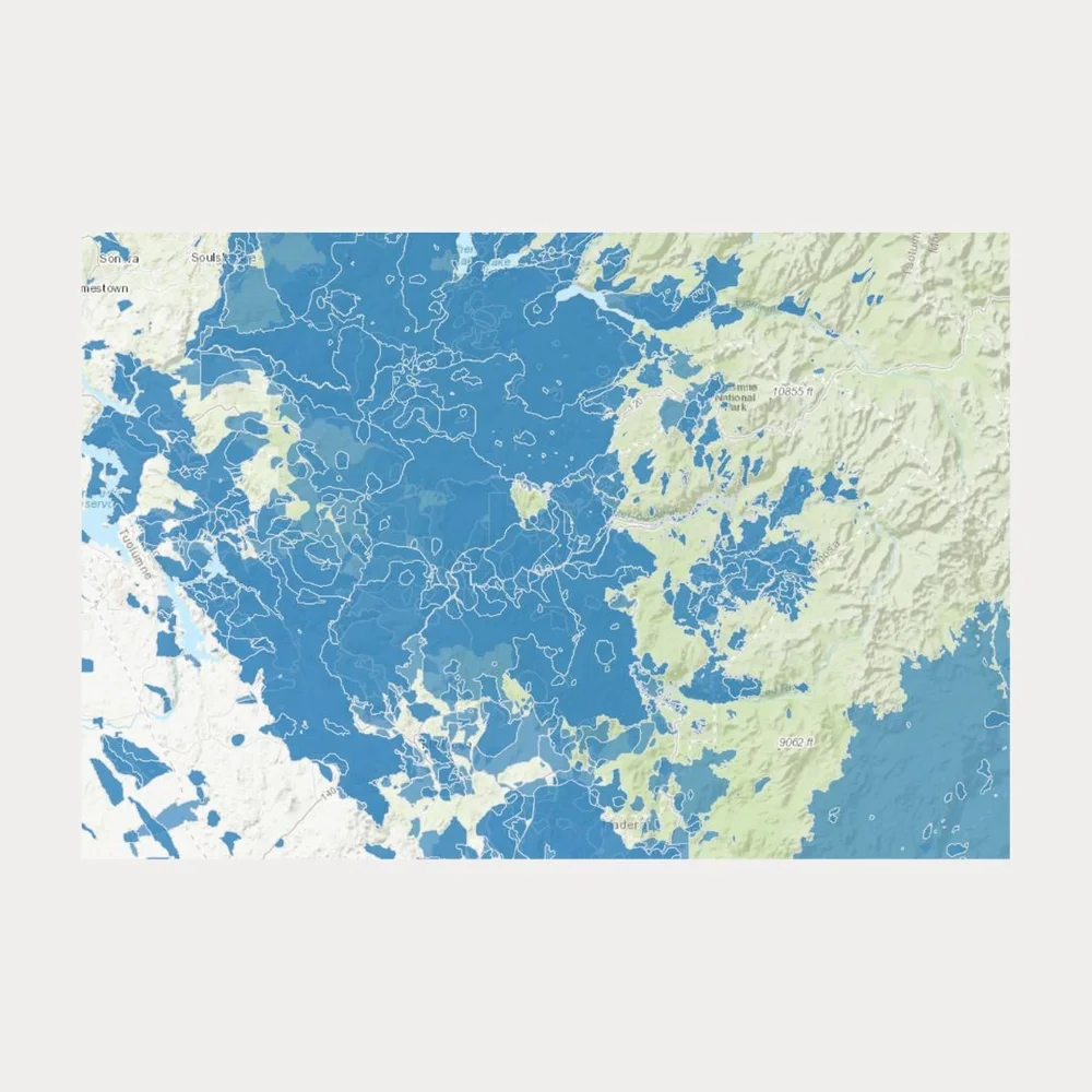 National Interagency Fire Center Fire History Map — Upper Merced River ...