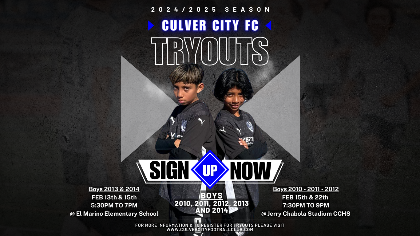 CCFC Tryouts — Culver City FC