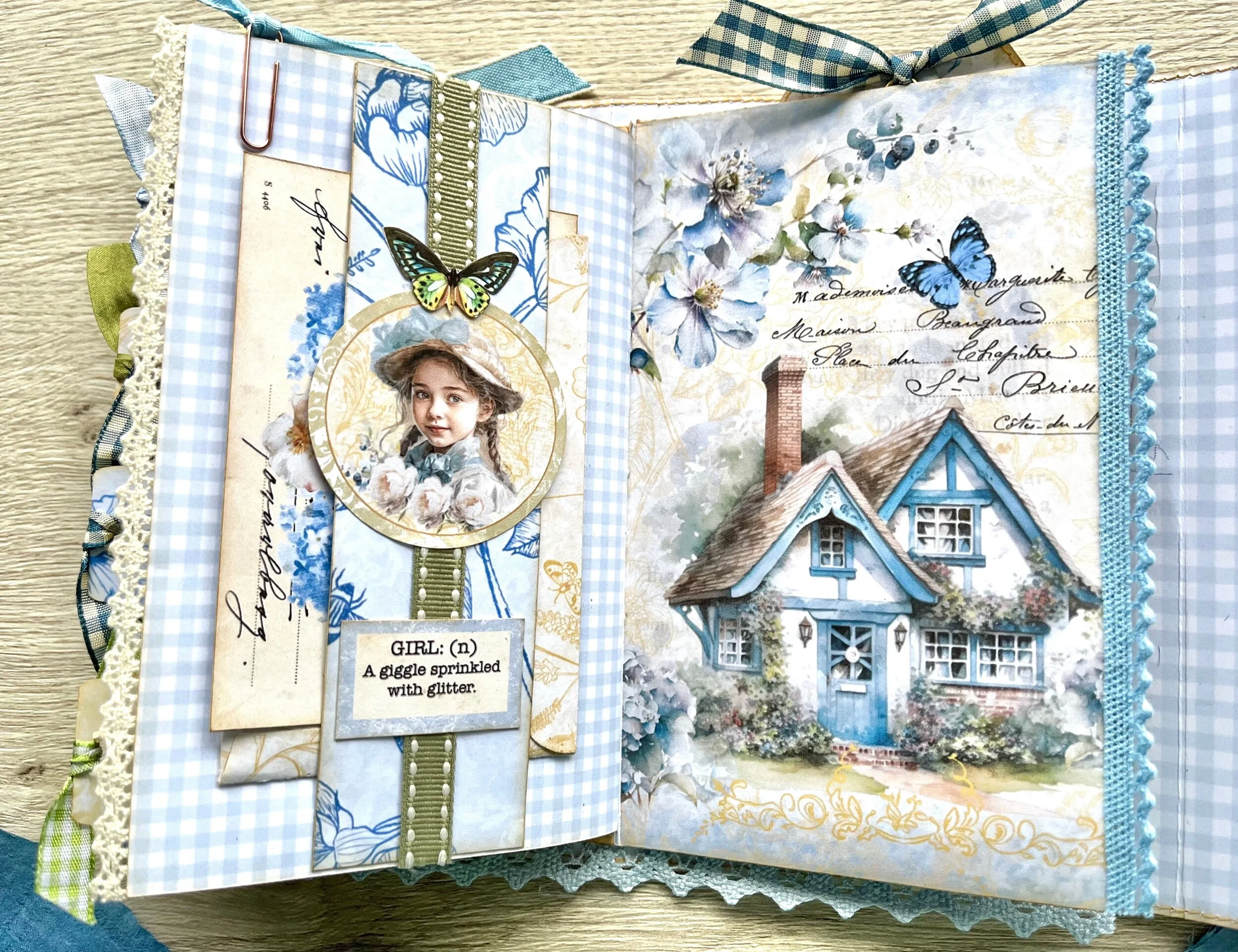 DIGITAL FILE - US LETTER - LETTERS FROM A LADY MINI JOURNAL KIT ...