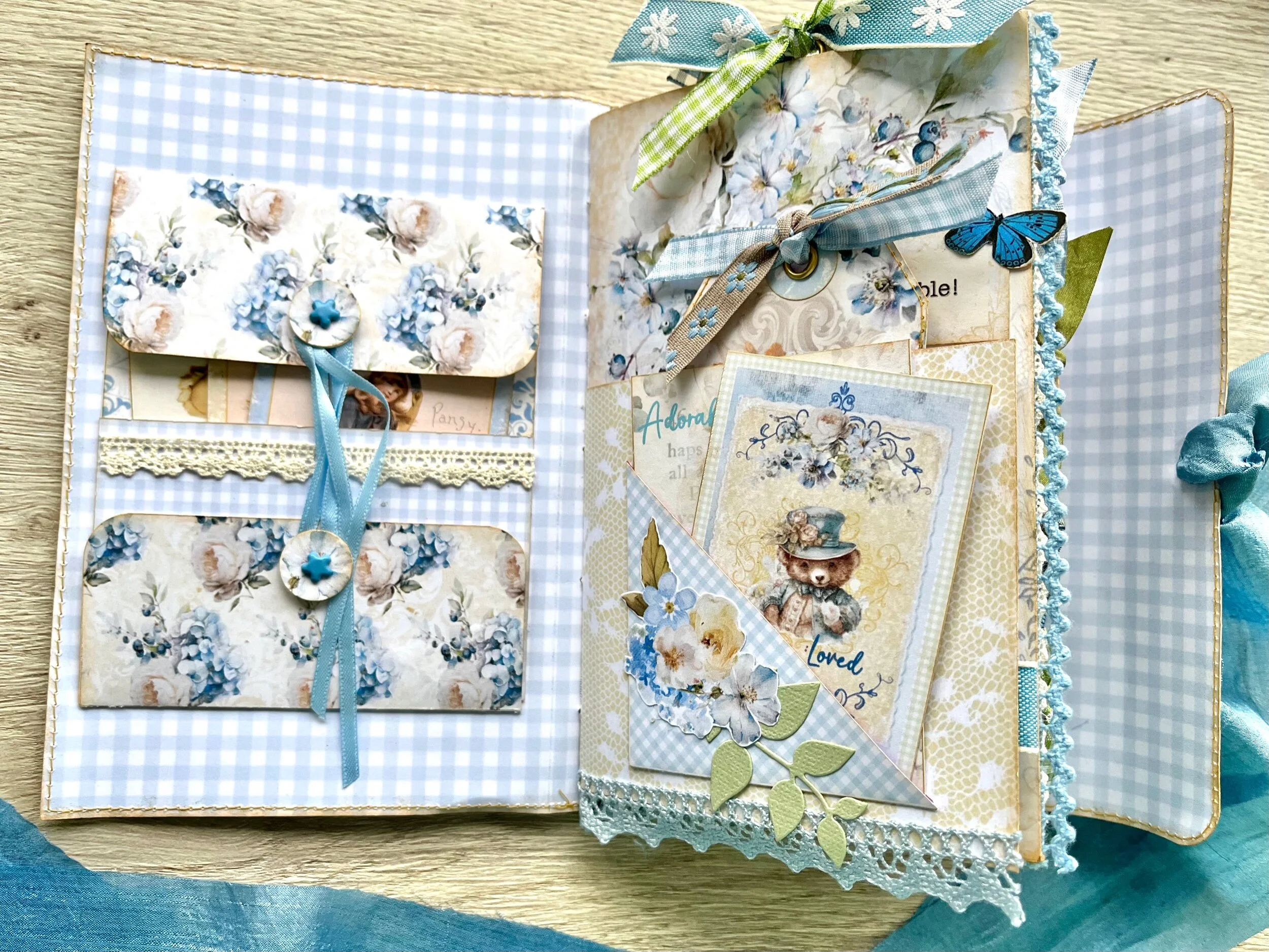 DIGITAL KIT - LITTLE LADIES ALTERED BOOK PAGES — Angela Kerr Designs