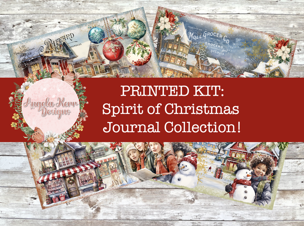 DIGITAL FILE - US LETTER - LETTERS FROM A LADY MINI JOURNAL KIT ...