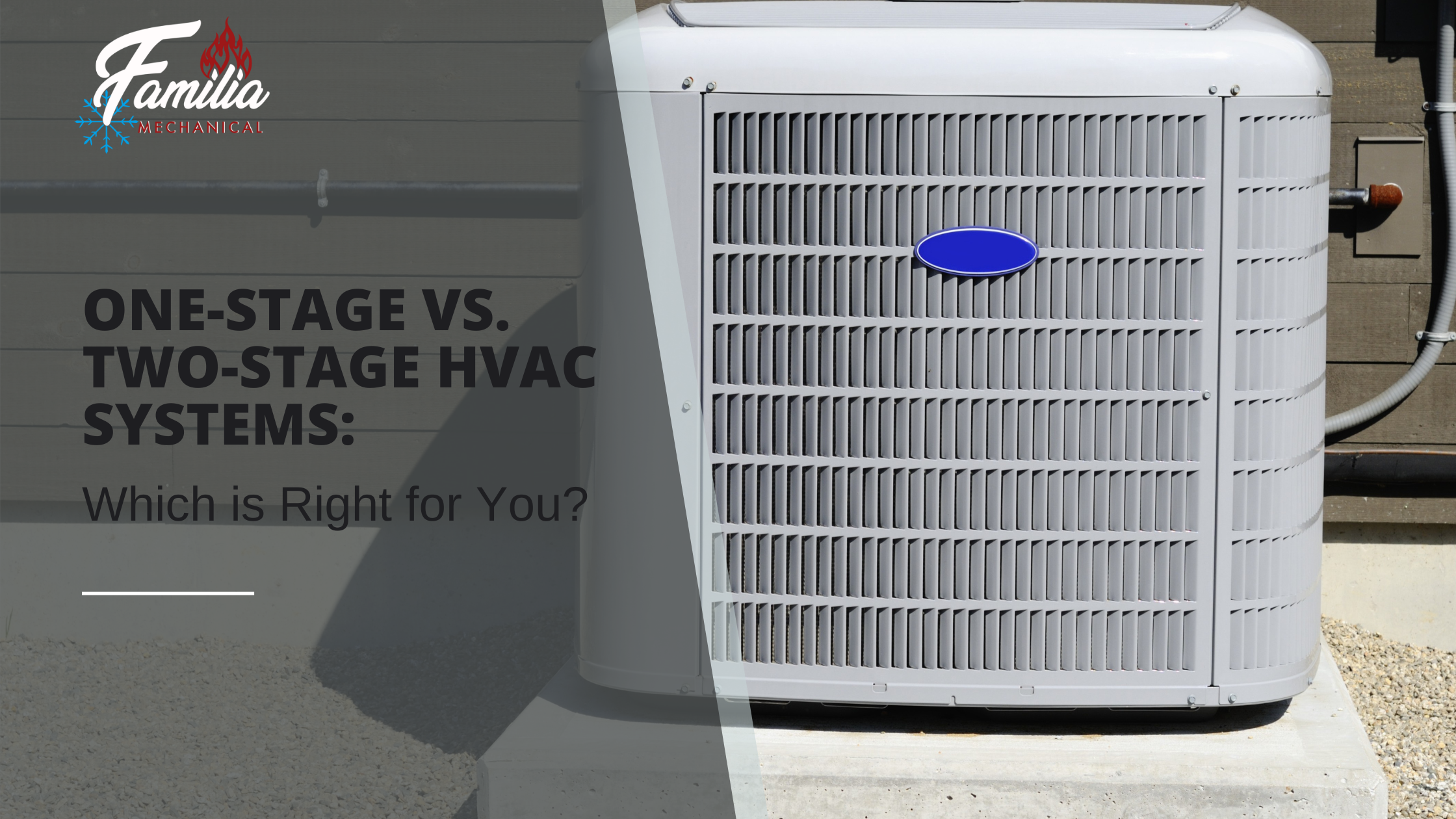 One-Stage vs. Two-Stage HVAC Systems: Which is Right for You? — Familia ...