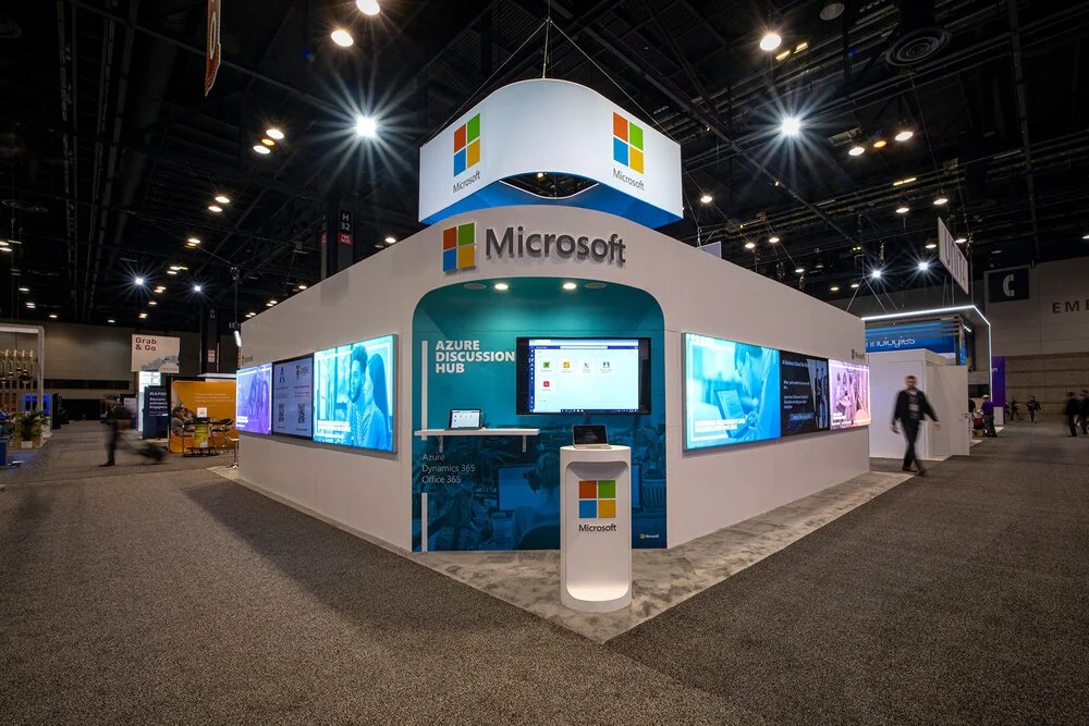 EDUCAUSE: Microsoft Trade Show Booth — ImagiCorps | Experiential Marketing