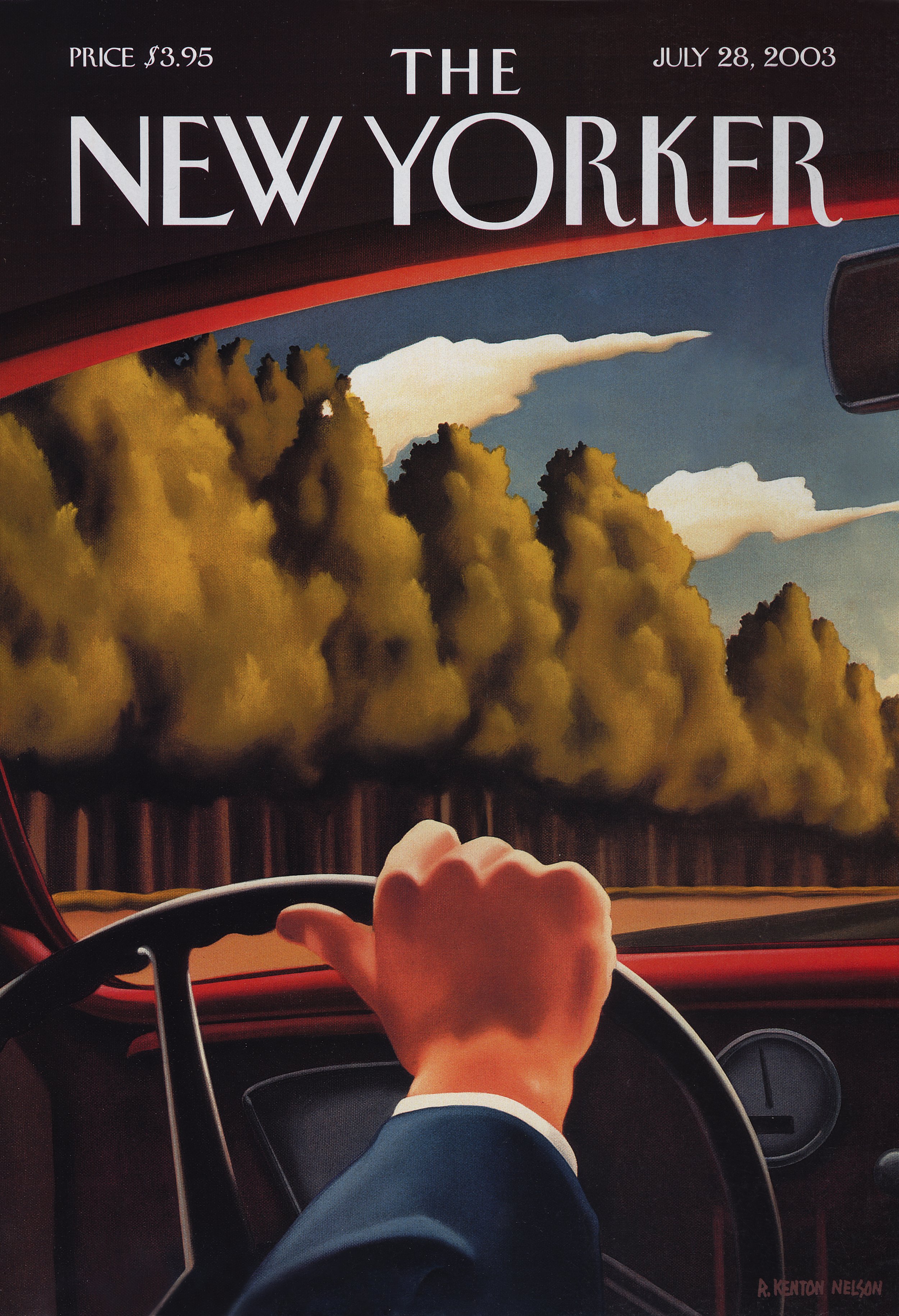 New Yorker Magazine covers by Kenton Nelson — KENTON NELSON