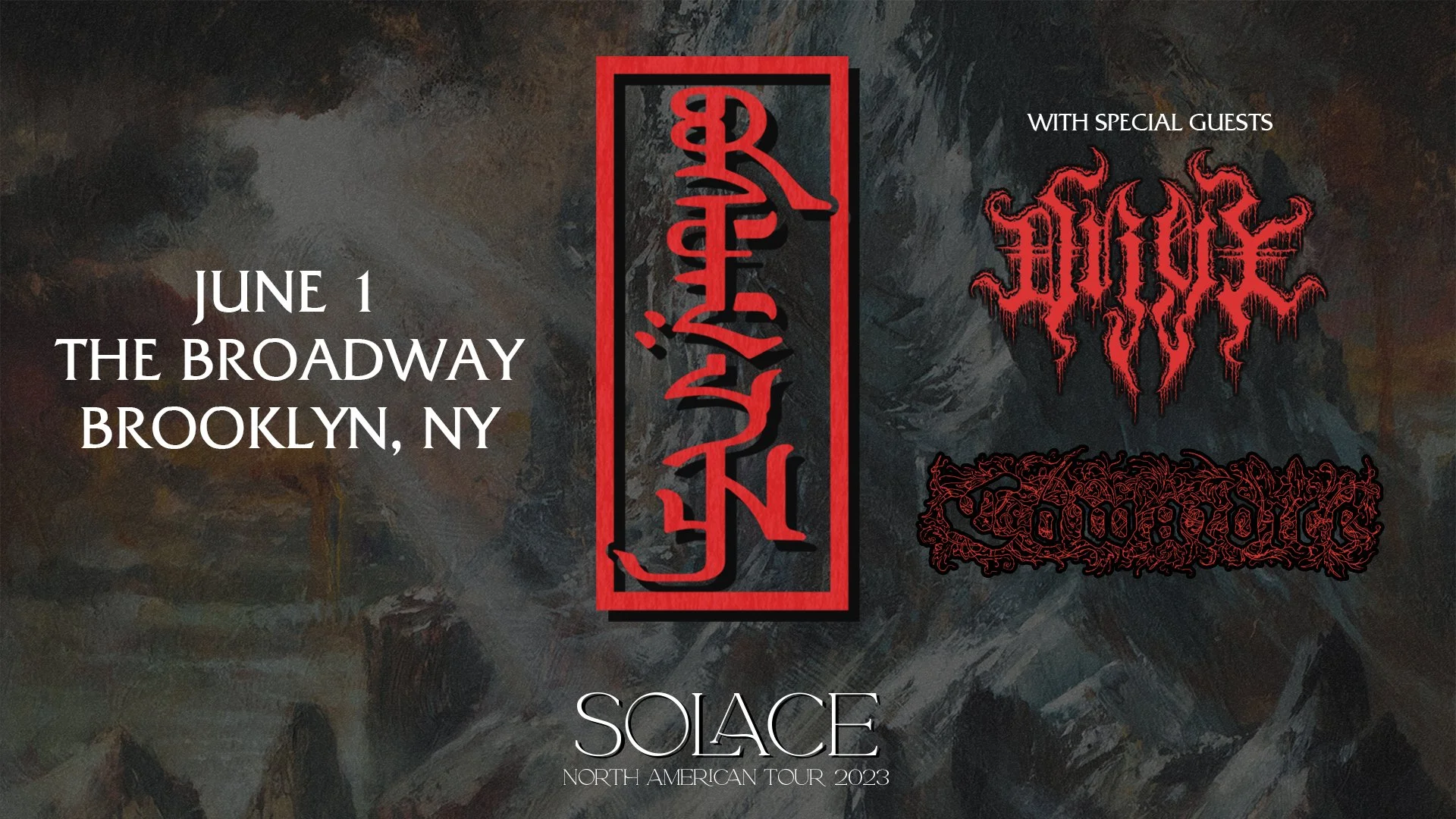 Vitus Presents: REZN w/ Oryx + Cowardice — The Broadway