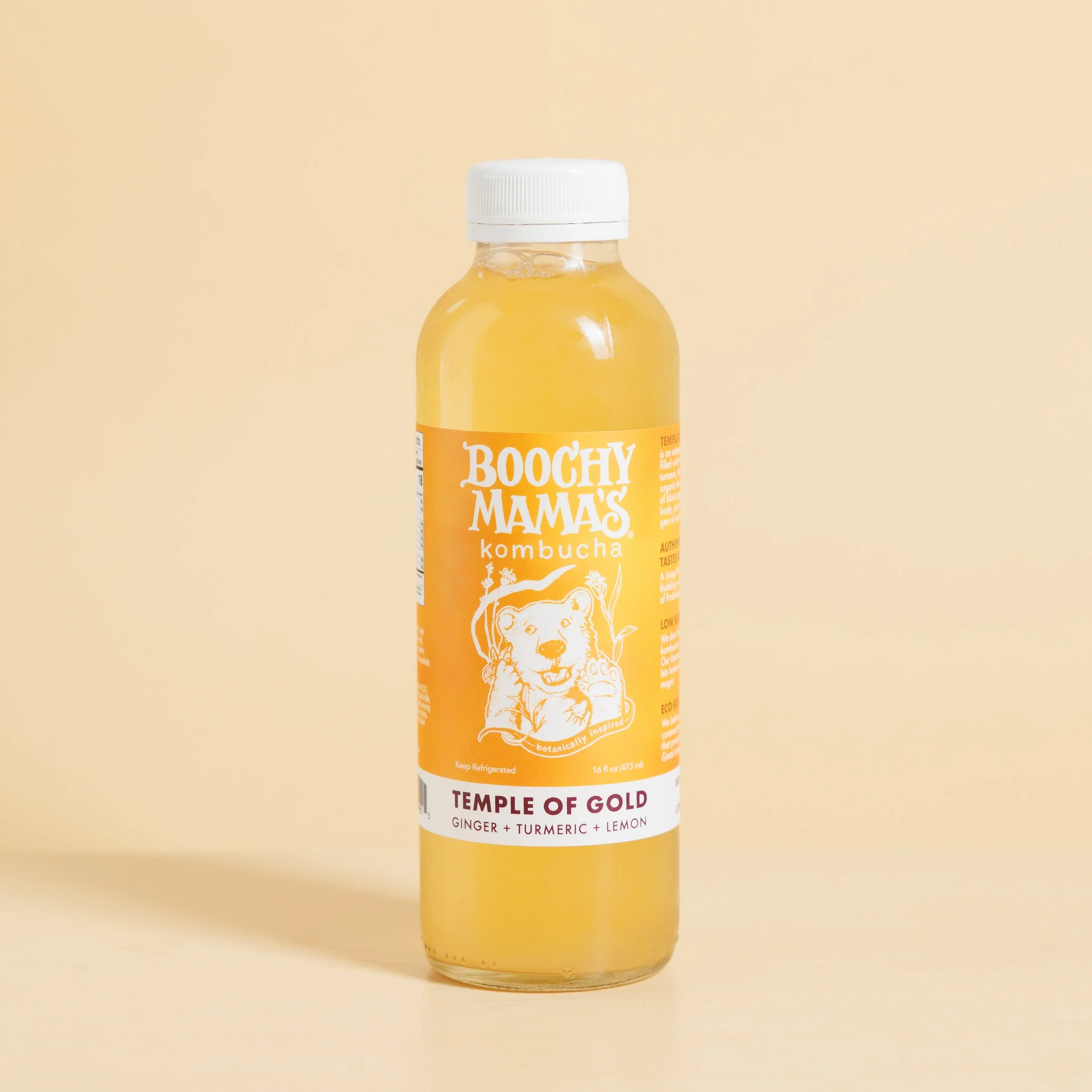 Temple of Gold Kombucha — Boochy Mama's