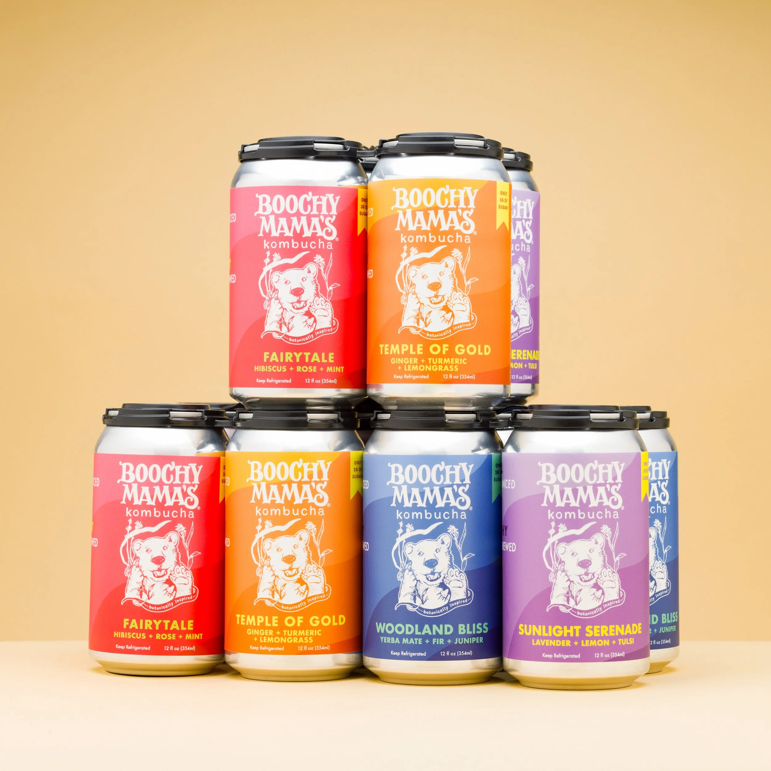 Sunlight Serenade Kombucha — Boochy Mama's