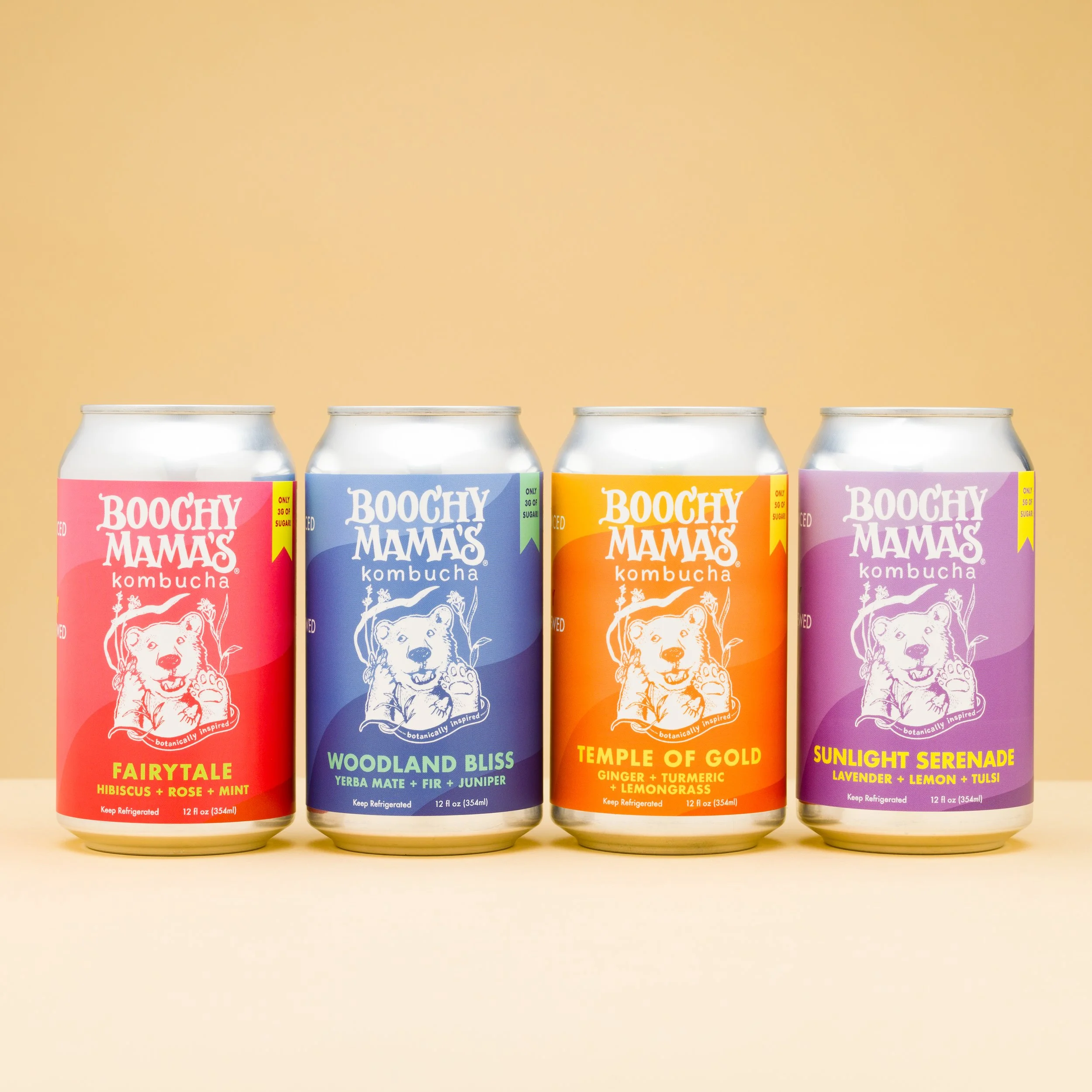 Boochy Mama's Kombucha crew neck sweatshirt with bumblebee. — Boochy ...