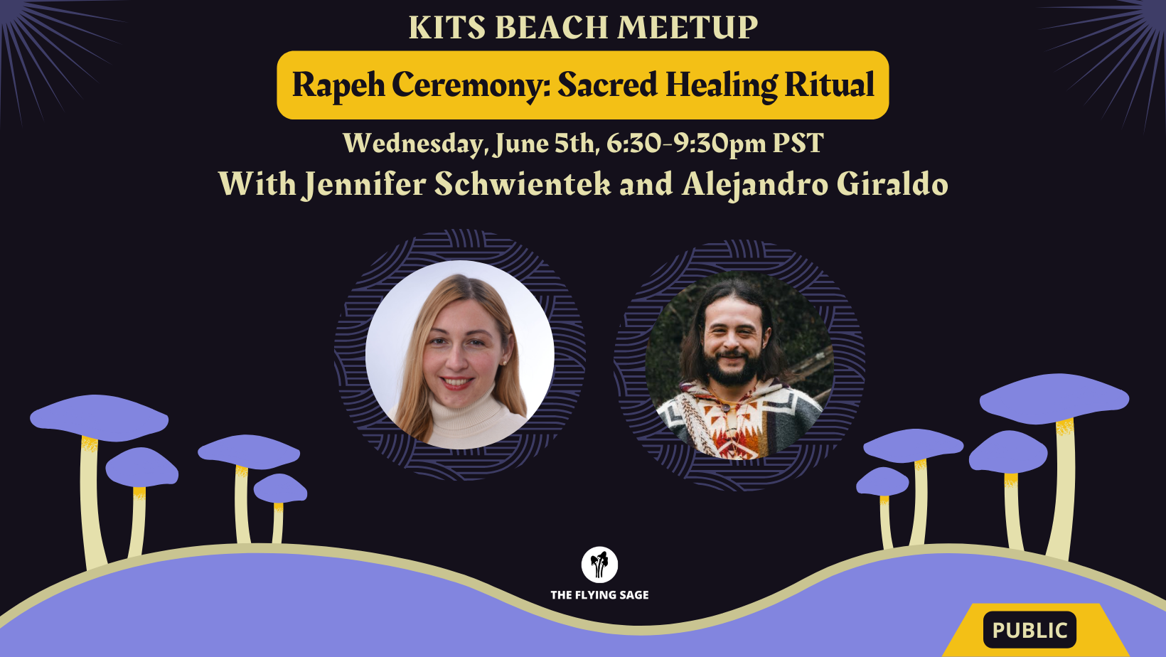 Kits Beach Meetup - Rapeh Ceremony: Sacred Healing Ritual — The Flying Sage