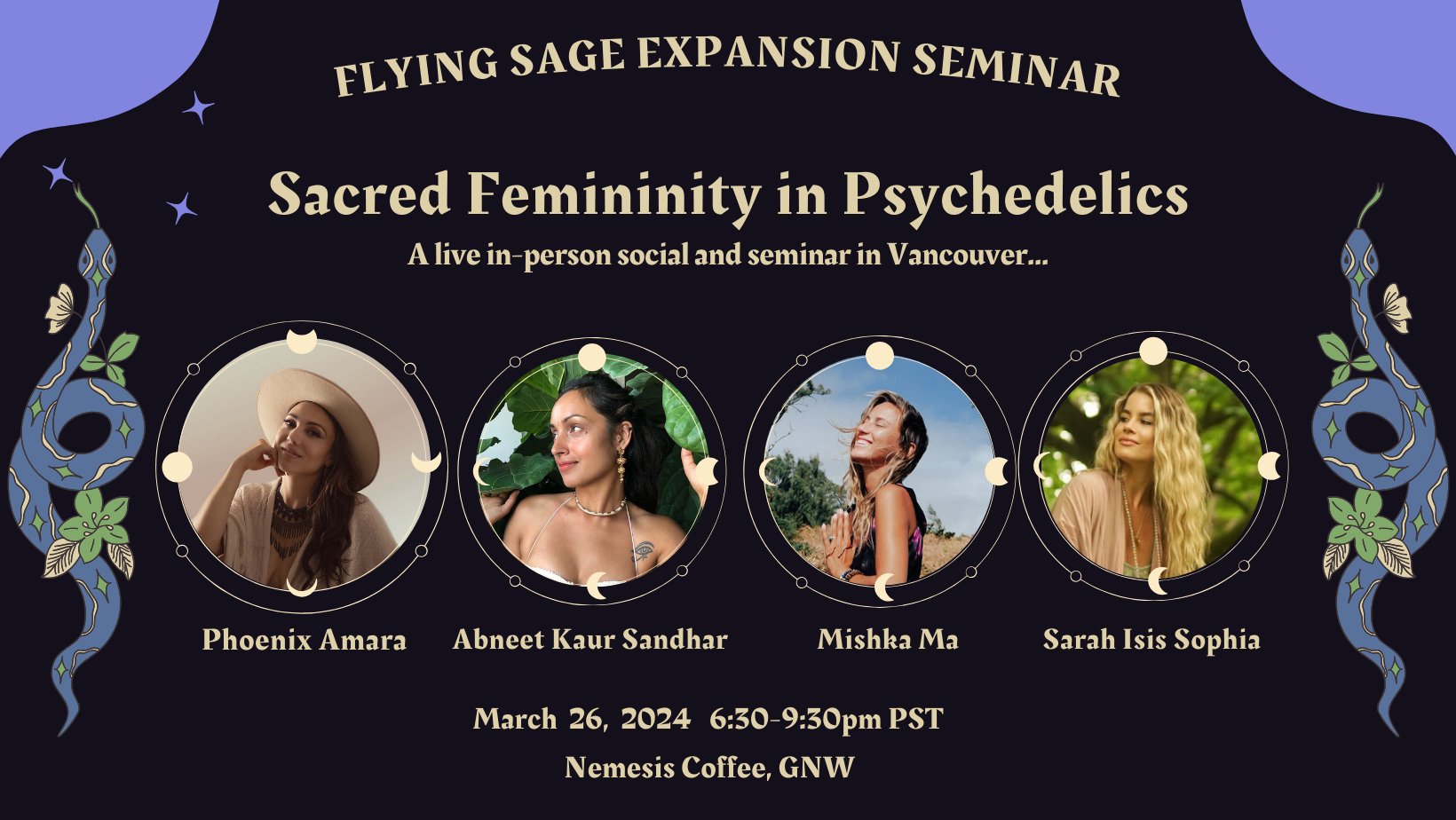Expansion Seminar - Sacred Femininity in Psychedelics — The Flying Sage