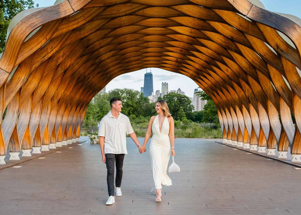 How to Propose at Lincoln Park Honeycomb Chicago — Caleb Schaftlein ...