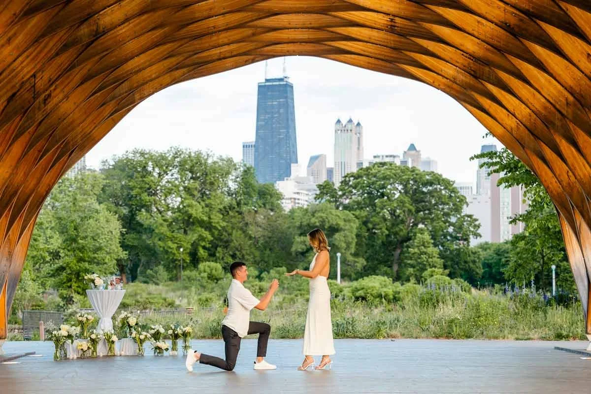 How to Propose at Lincoln Park Honeycomb Chicago — Caleb Schaftlein