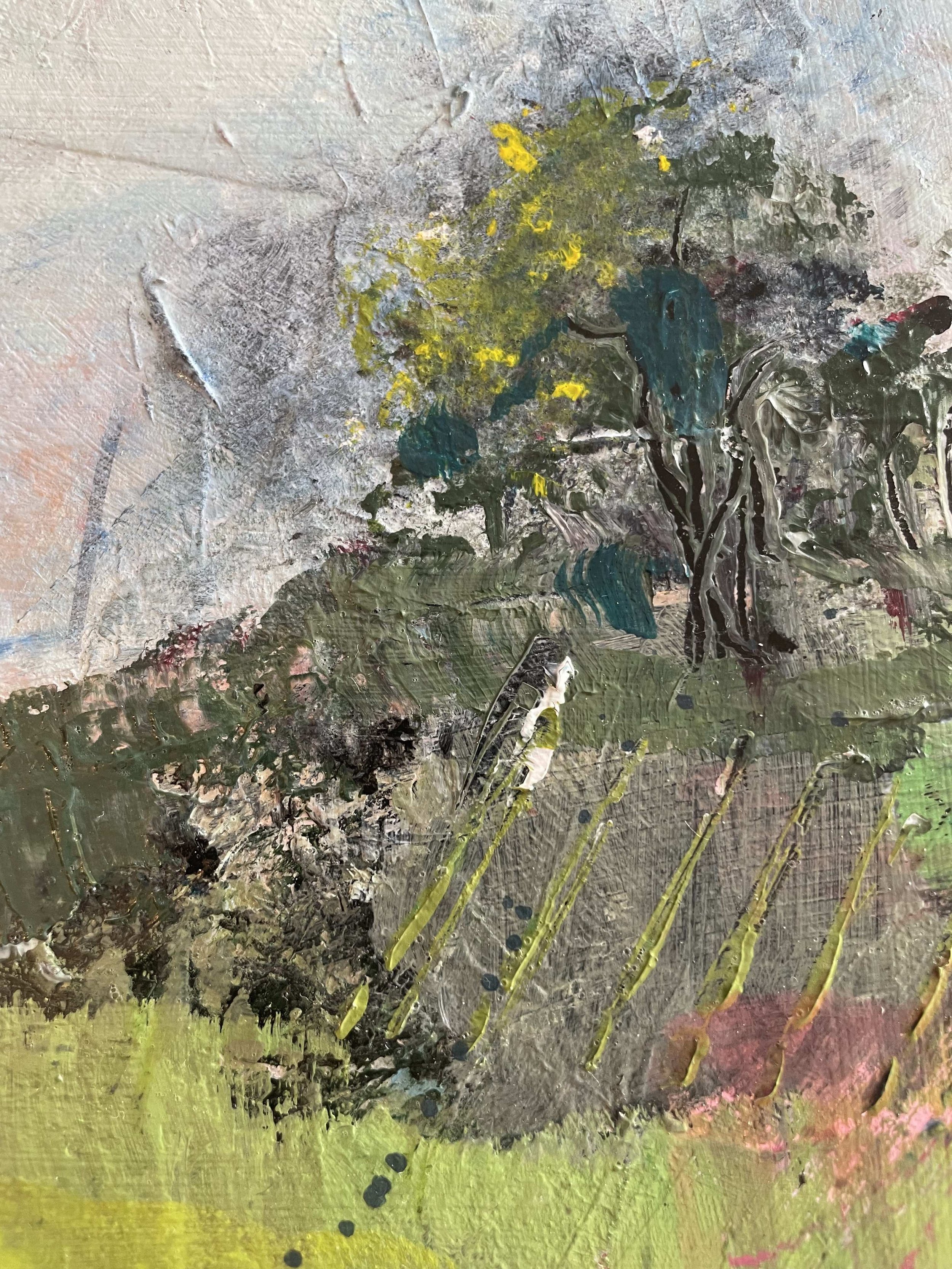 Original painting for sale depicting abstract landscape painting of ...