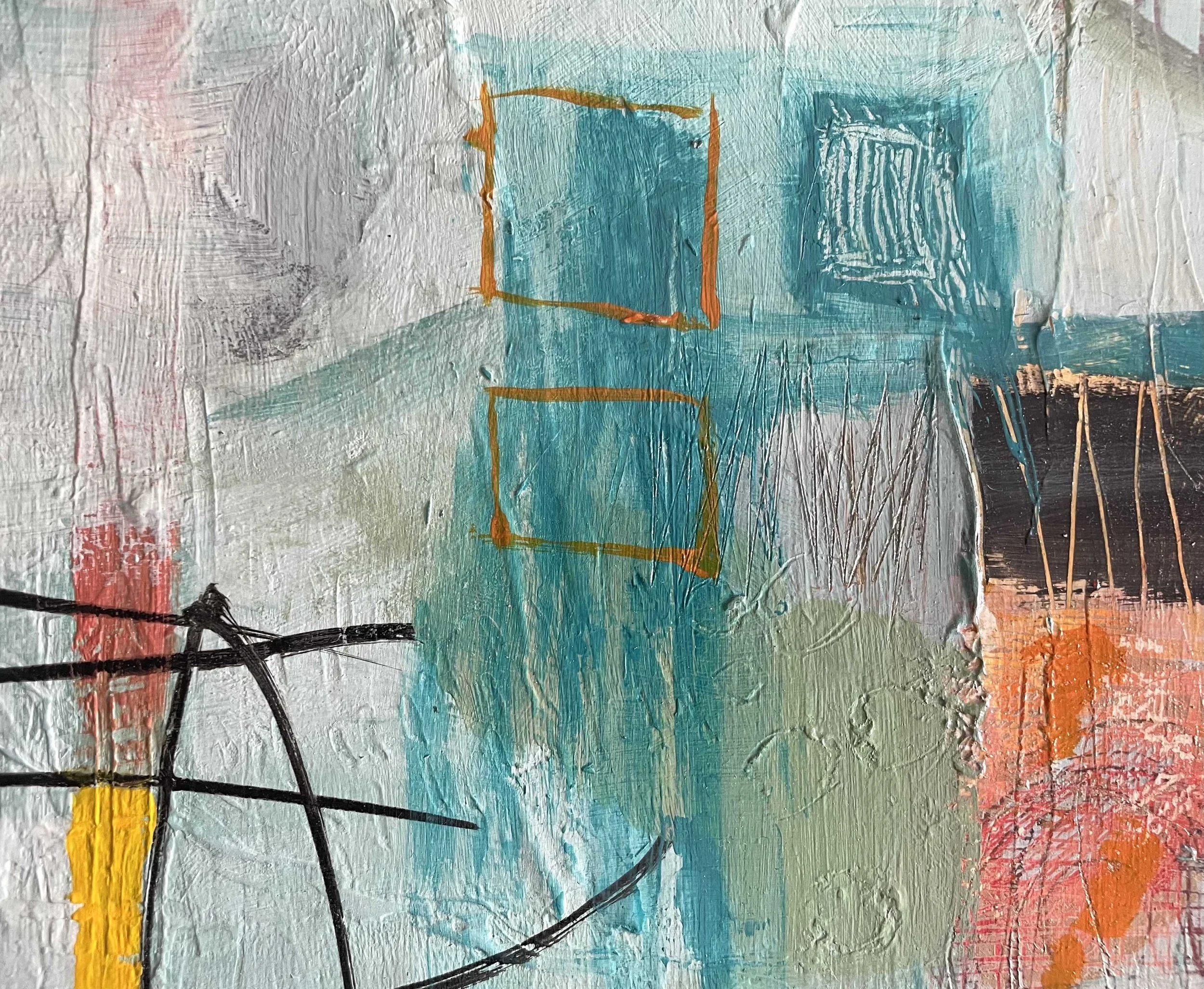 A cool abstract inspired by life in the city — Art by Shani