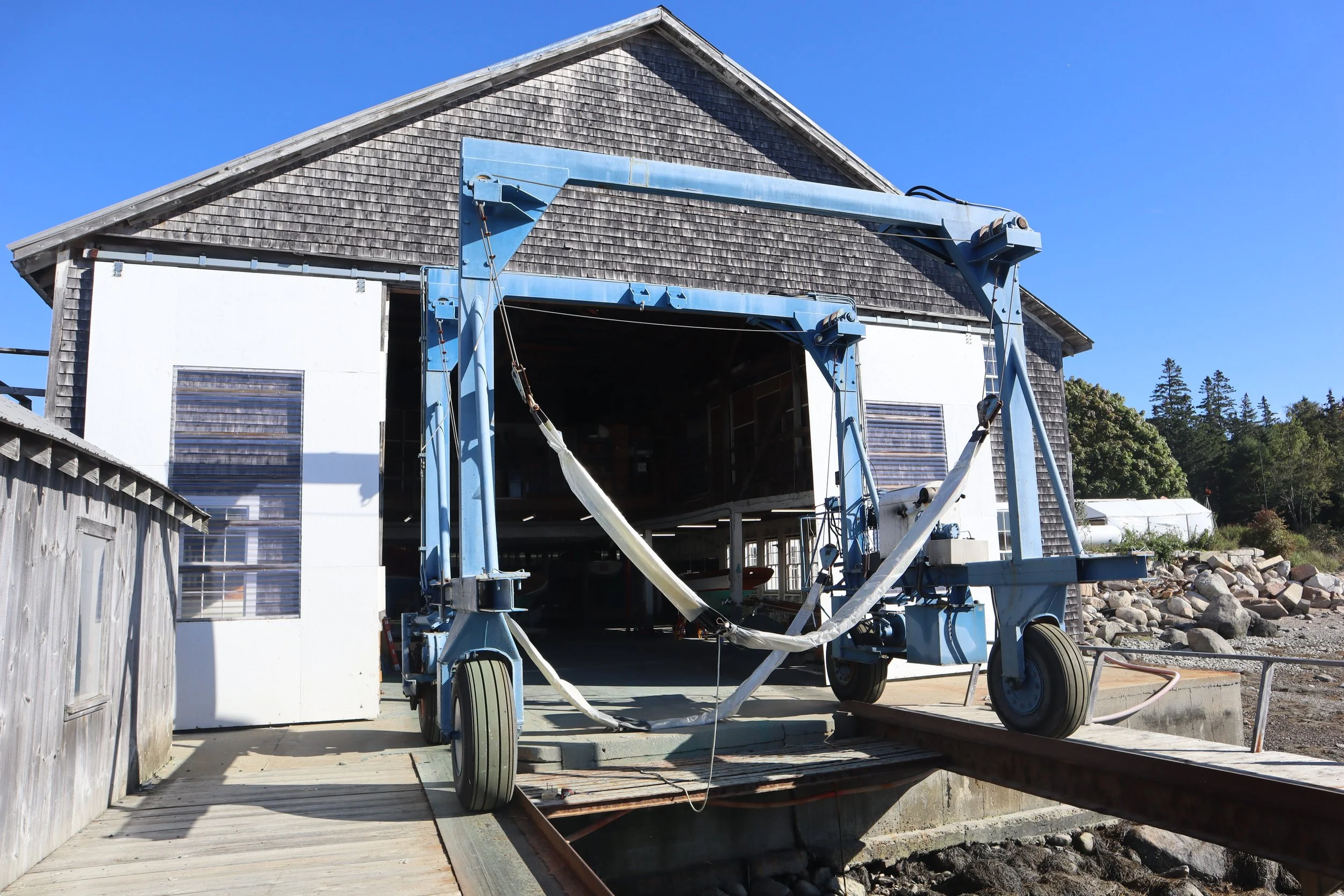 Yacht Storage on Eggemoggin Reach, Maine — Brooklin Boat Yard