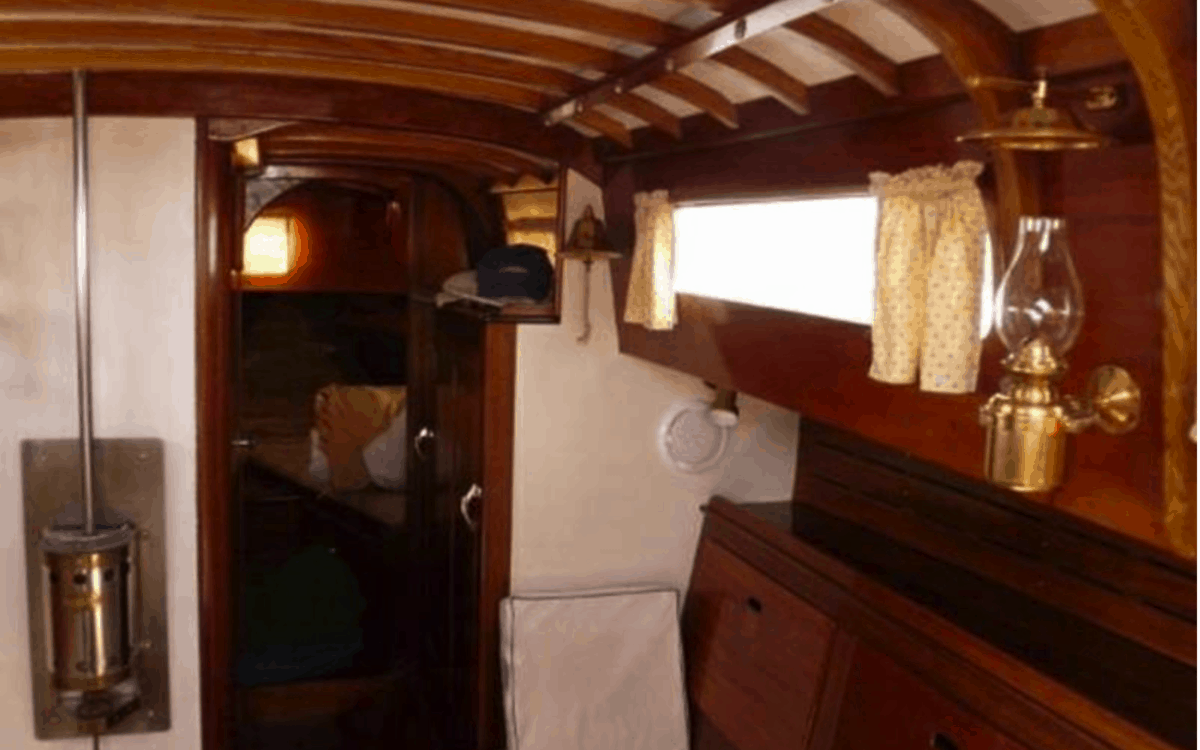 Ellida, a 1958, Ohlson 35 Yawl, 35’ is offered for sale by Brooklin ...