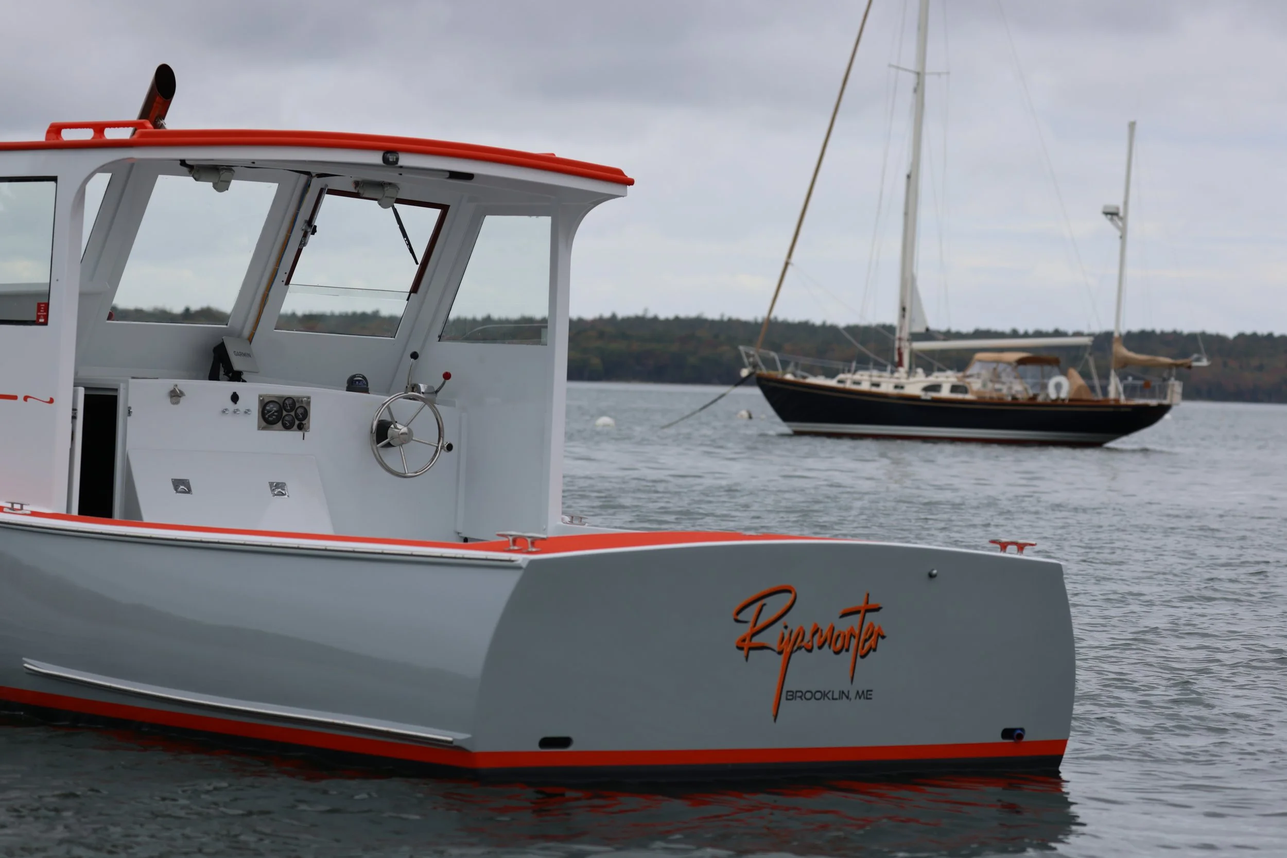Rip Snorter, a 2024, Custom Lobster / Picnic Boat, 25’ for sale by the ...