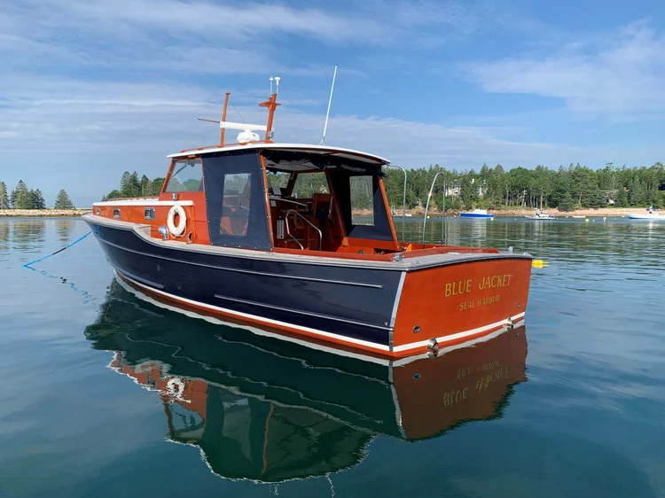 Blue Jacket, a 1956, Robert “Bobby” Rich / Bass Harbor Boat Company ...
