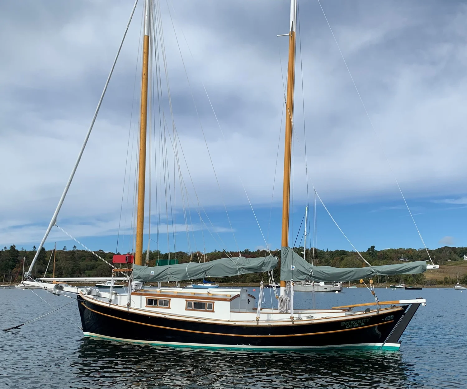 Integrity, a 1972, Quoddy Pilot Ketch, 32’ for sale by the Brooklin ...