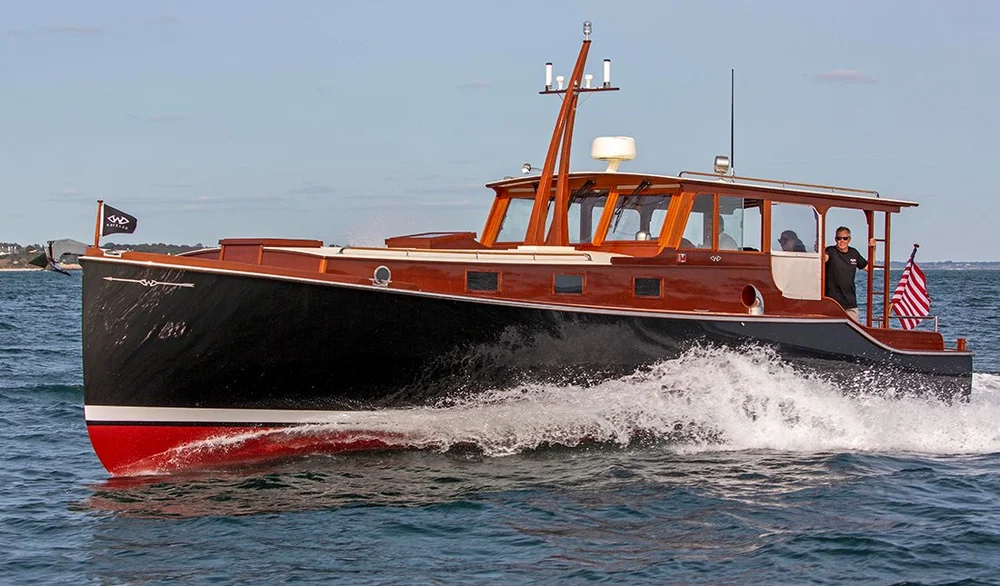 Custom Wooden Yachts & Powerboats Built by BBY | Our Boats — Brooklin ...