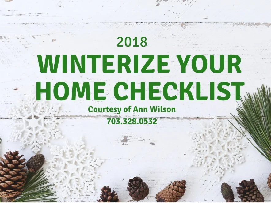 Winterize Your Home Checklist | Ann Wilson Homes