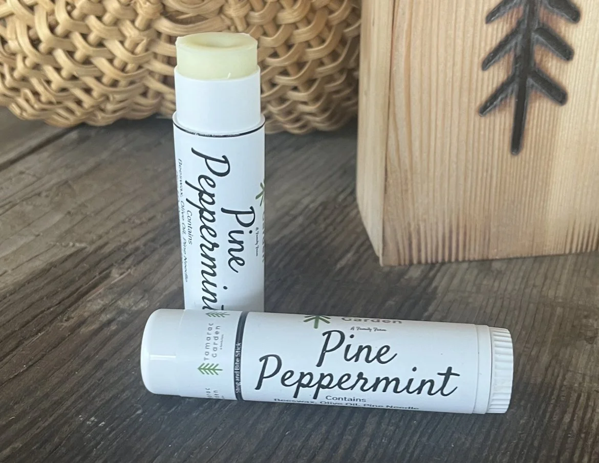 Pine & Peppermint Headache Stick — Tamarac Garden Family Farm