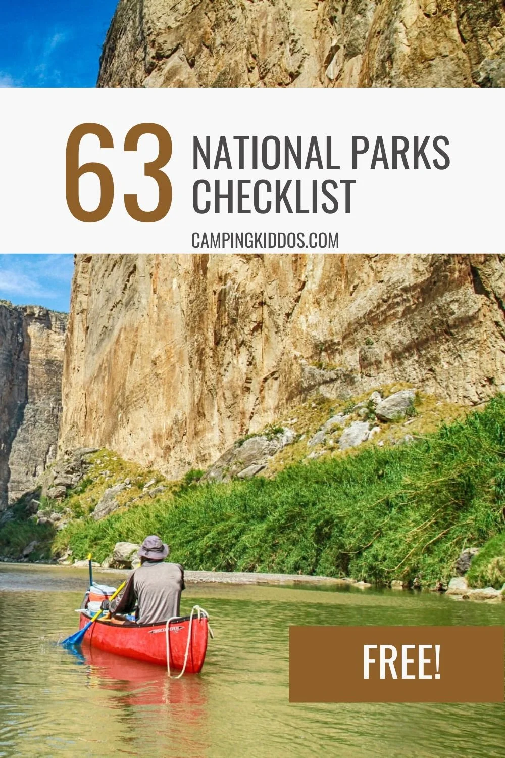 63 National Parks Checklist and Trivia