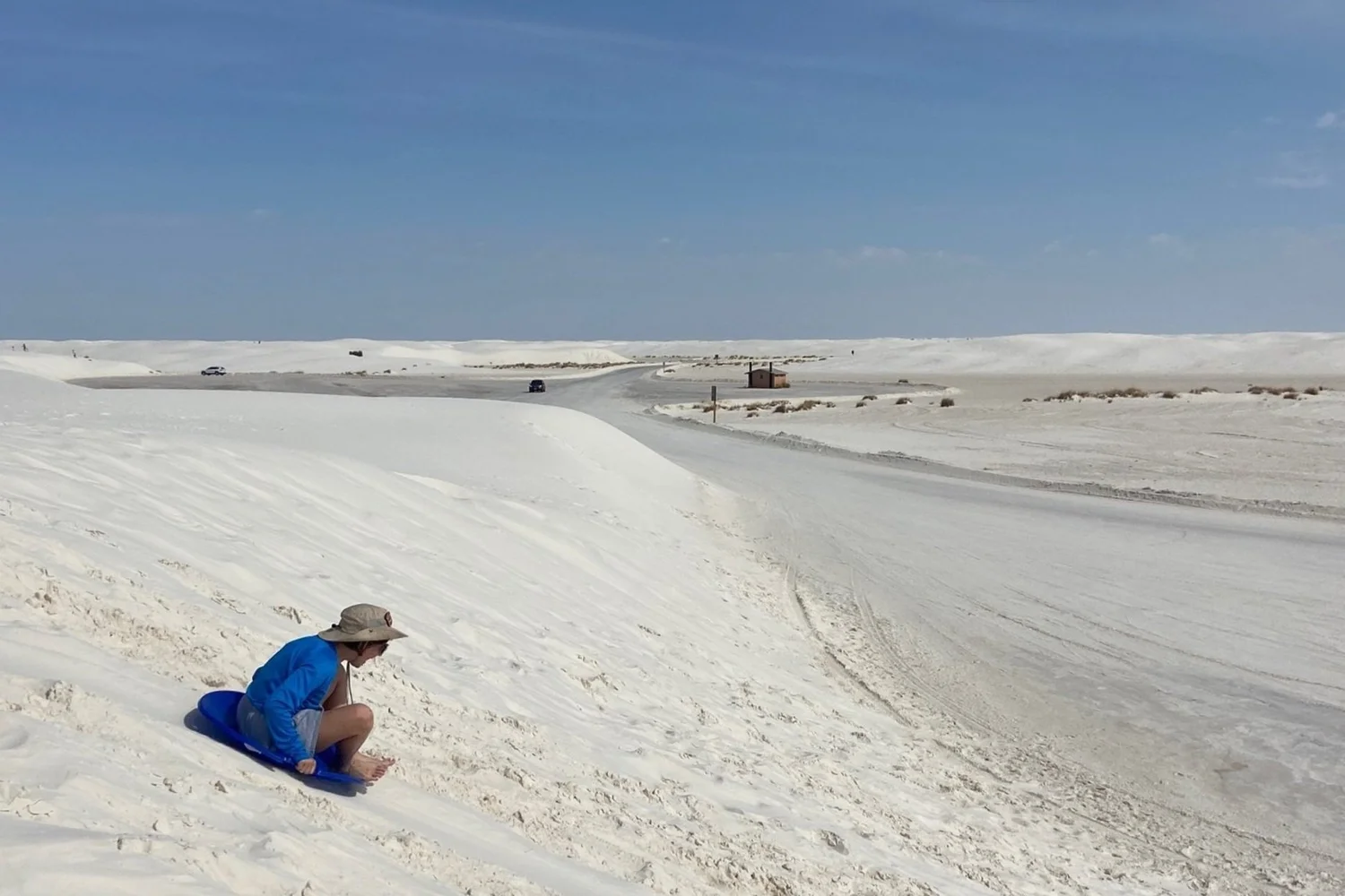 White Sands Sledding Tips and Tricks: Fun for the Family!
