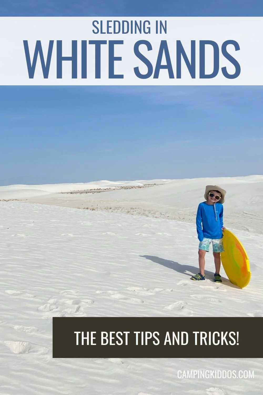 White Sands Sledding Tips and Tricks: Fun for the Family!