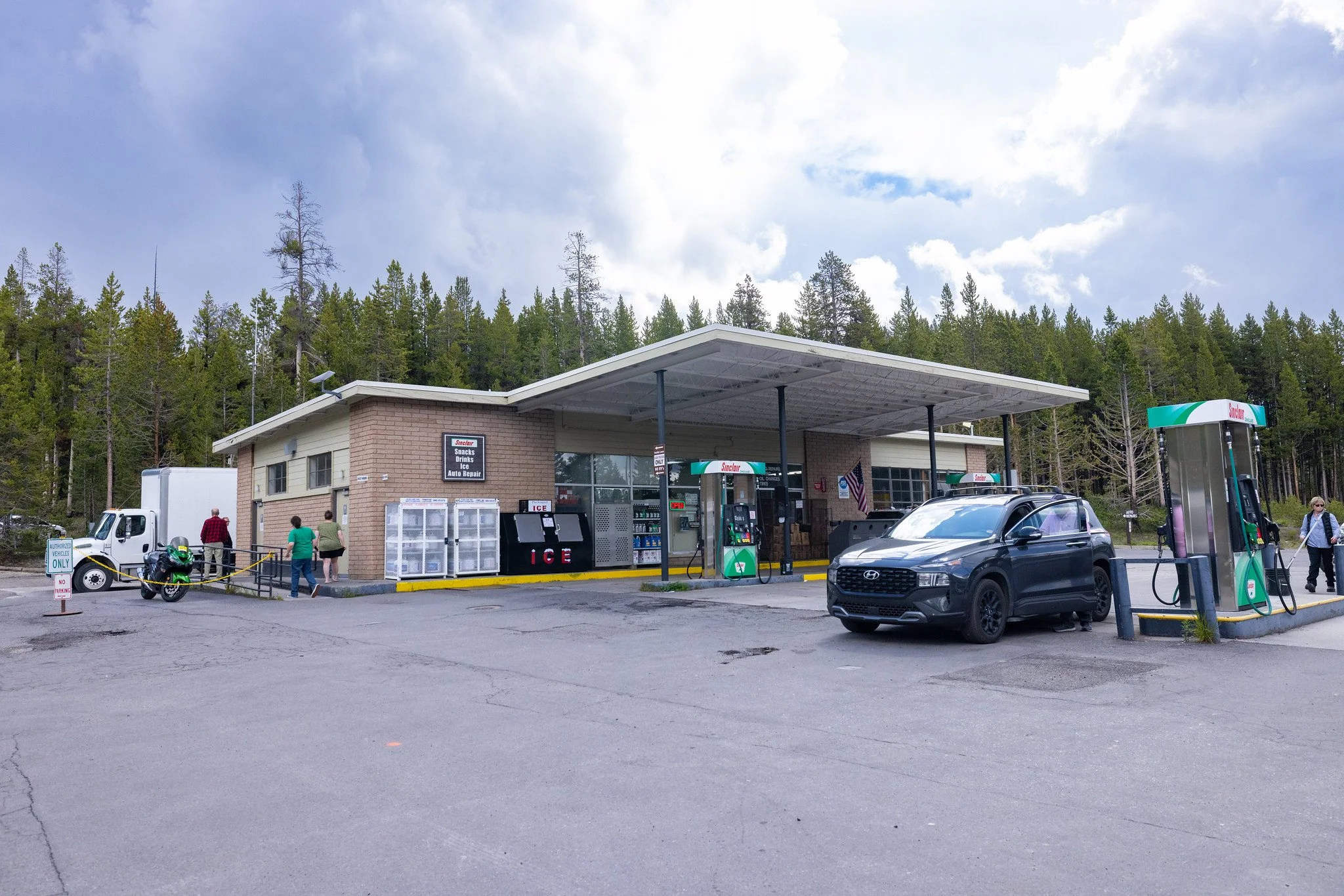 Cool Yellowstone National Park Gas Stations Photos
