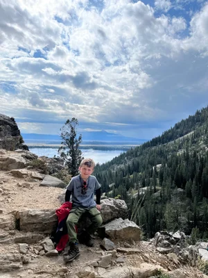 Inspiration Point and Hidden Falls Hike in Grand Teton National Park