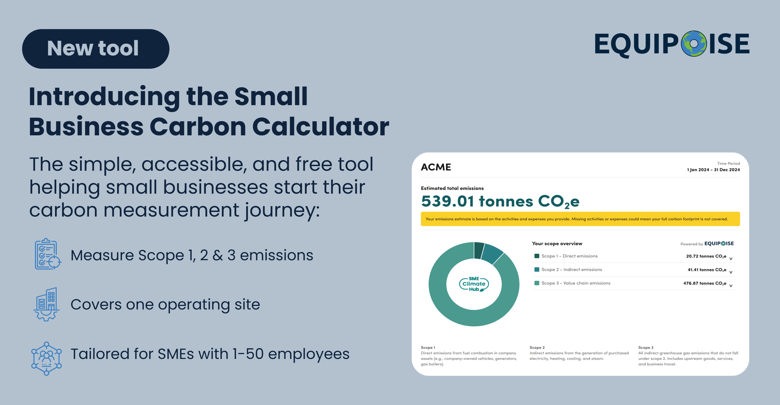 The SME Climate Hub releases a new carbon calculator for small ...