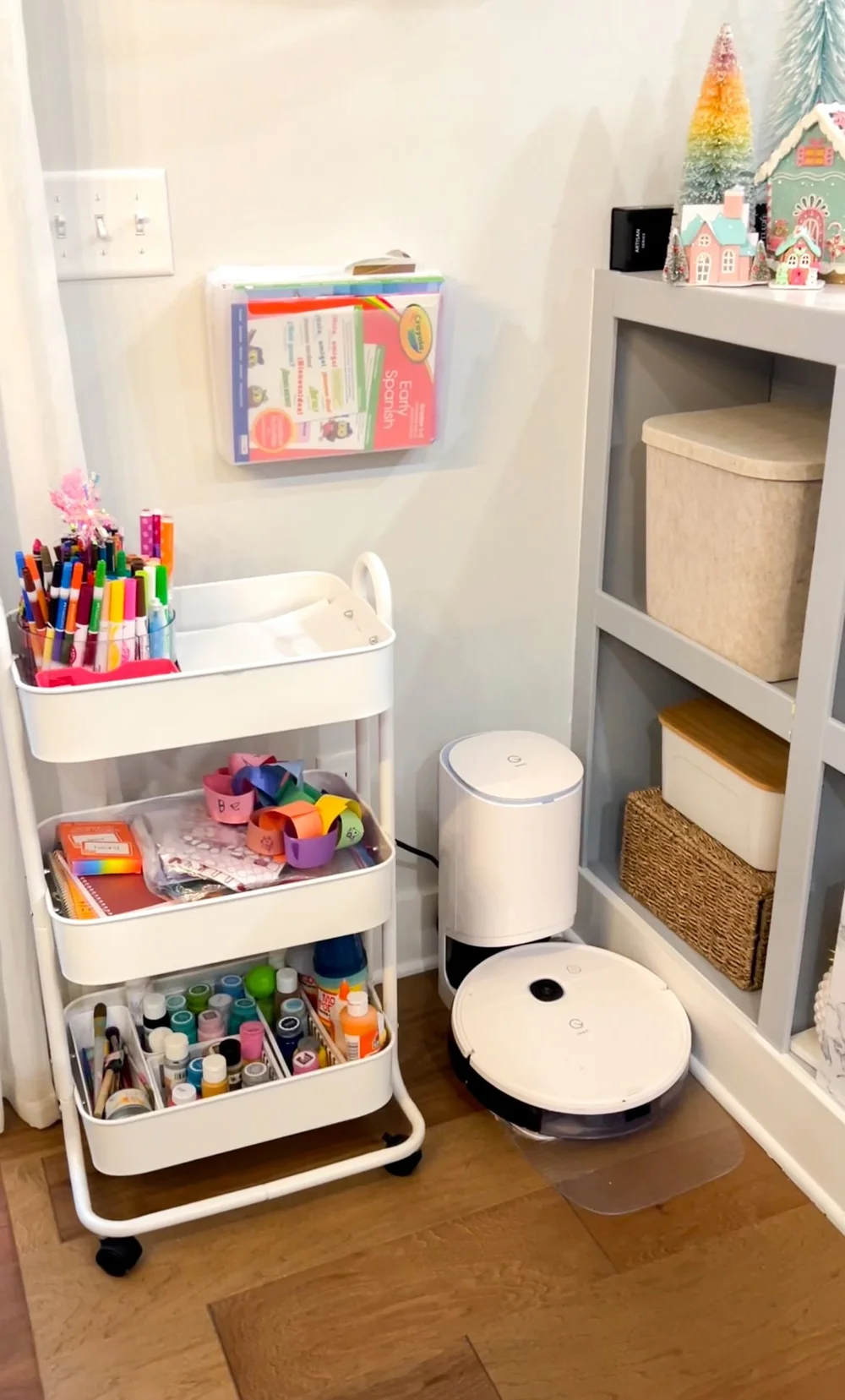 How We Set Up Art Stations In Our House — Breezing Through