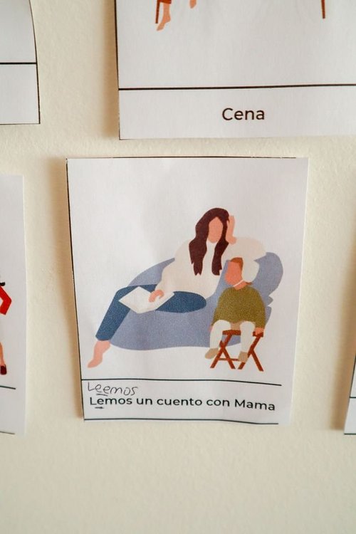 Using the Spanish Visual Schedule Board to Supplement Our Spanish ...