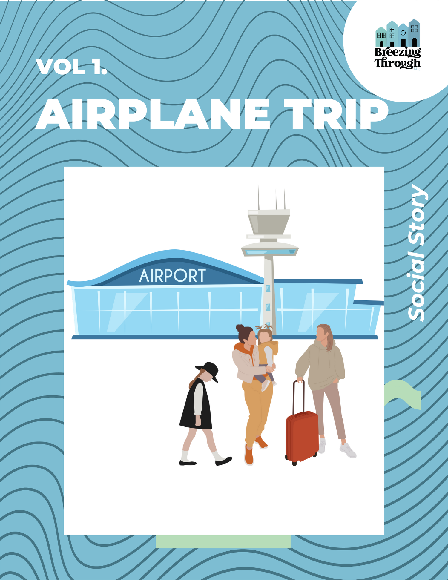 Airplane Trip Social Story (Wagon) — Breezing Through