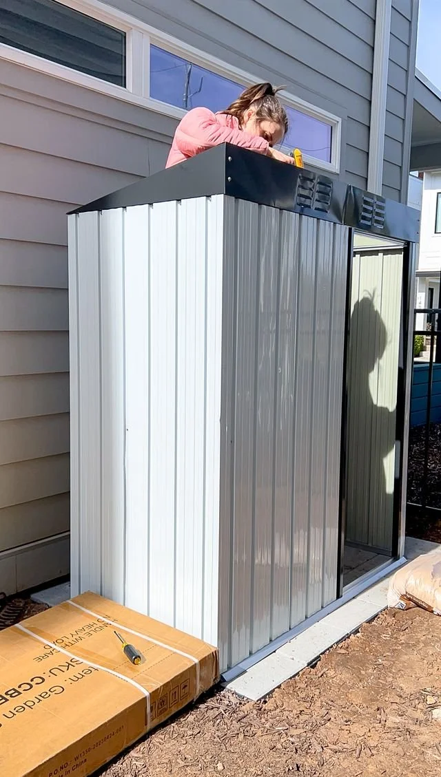 Side Yard Shed — Breezing Through