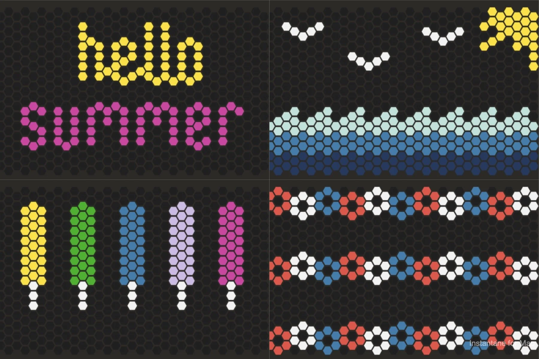 Summer Tile Mat Ideas — Breezing Through