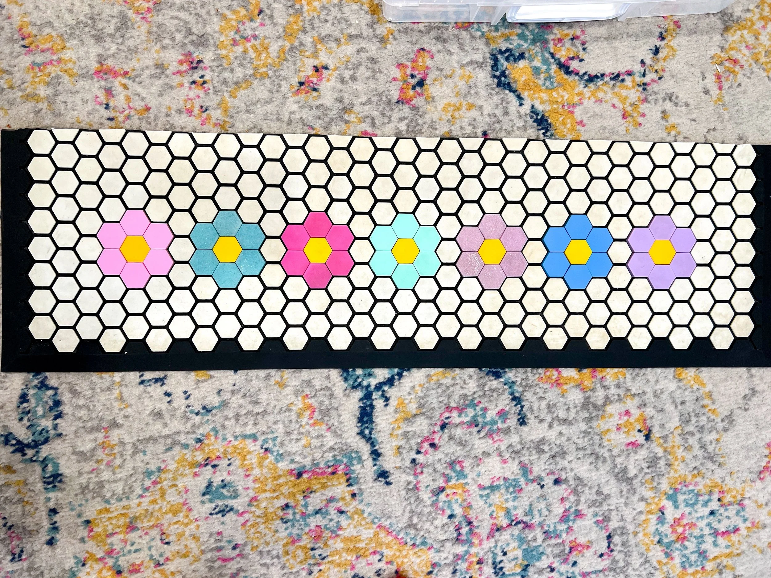 Mini Tile Mat for Jackie’s Bed — Breezing Through