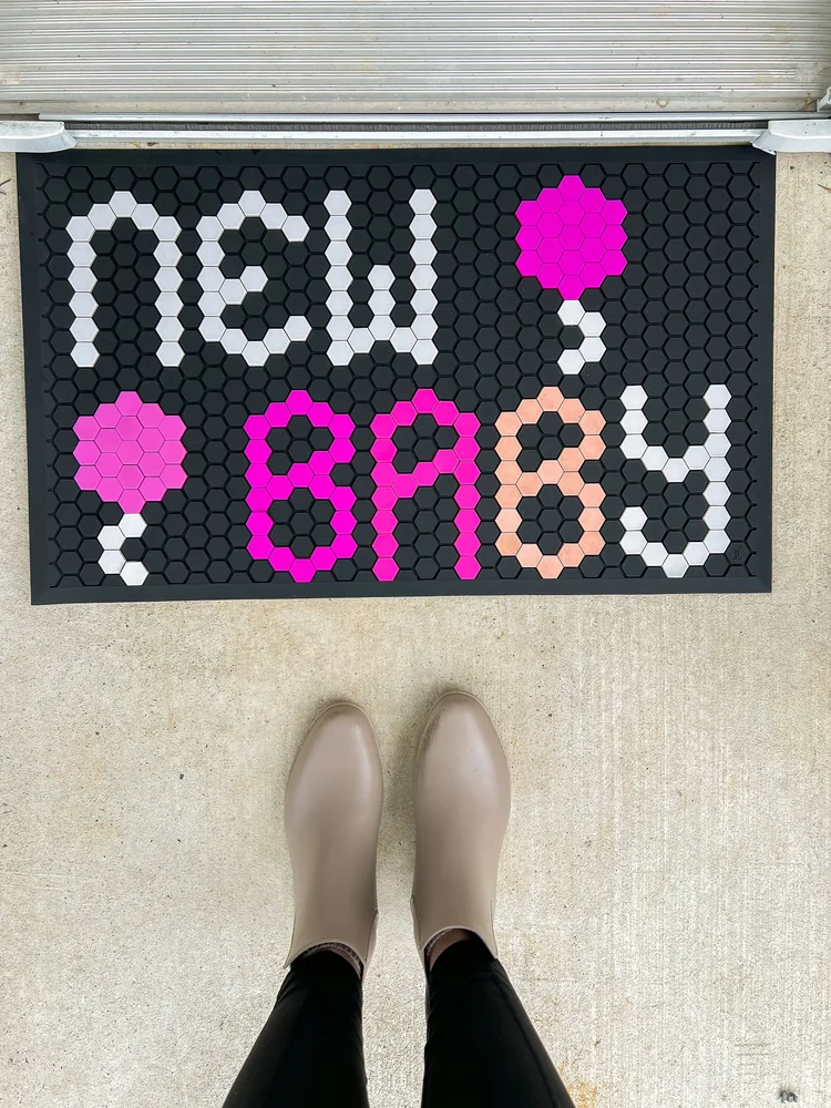 Spring & New Baby Tile Mat Ideas — Breezing Through