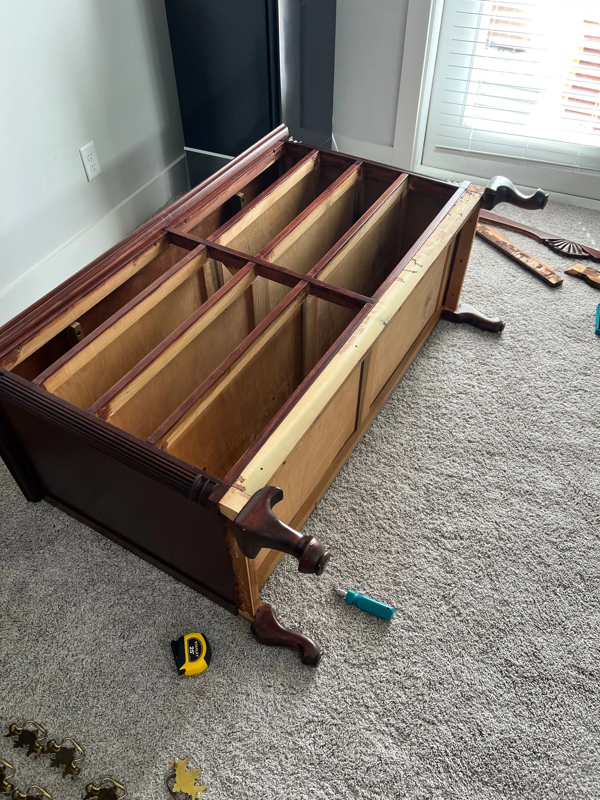 Refinishing Antique Dressers — Breezing Through
