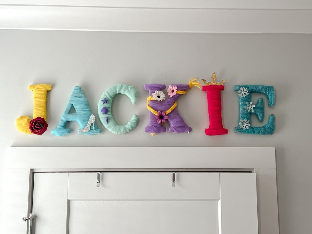 DIY Princess Letters — Breezing Through