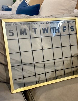 DIY Wall Calendar — Breezing Through