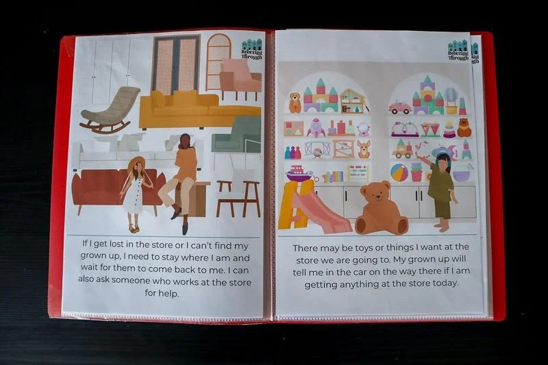 Going Shopping Social Story — Breezing Through