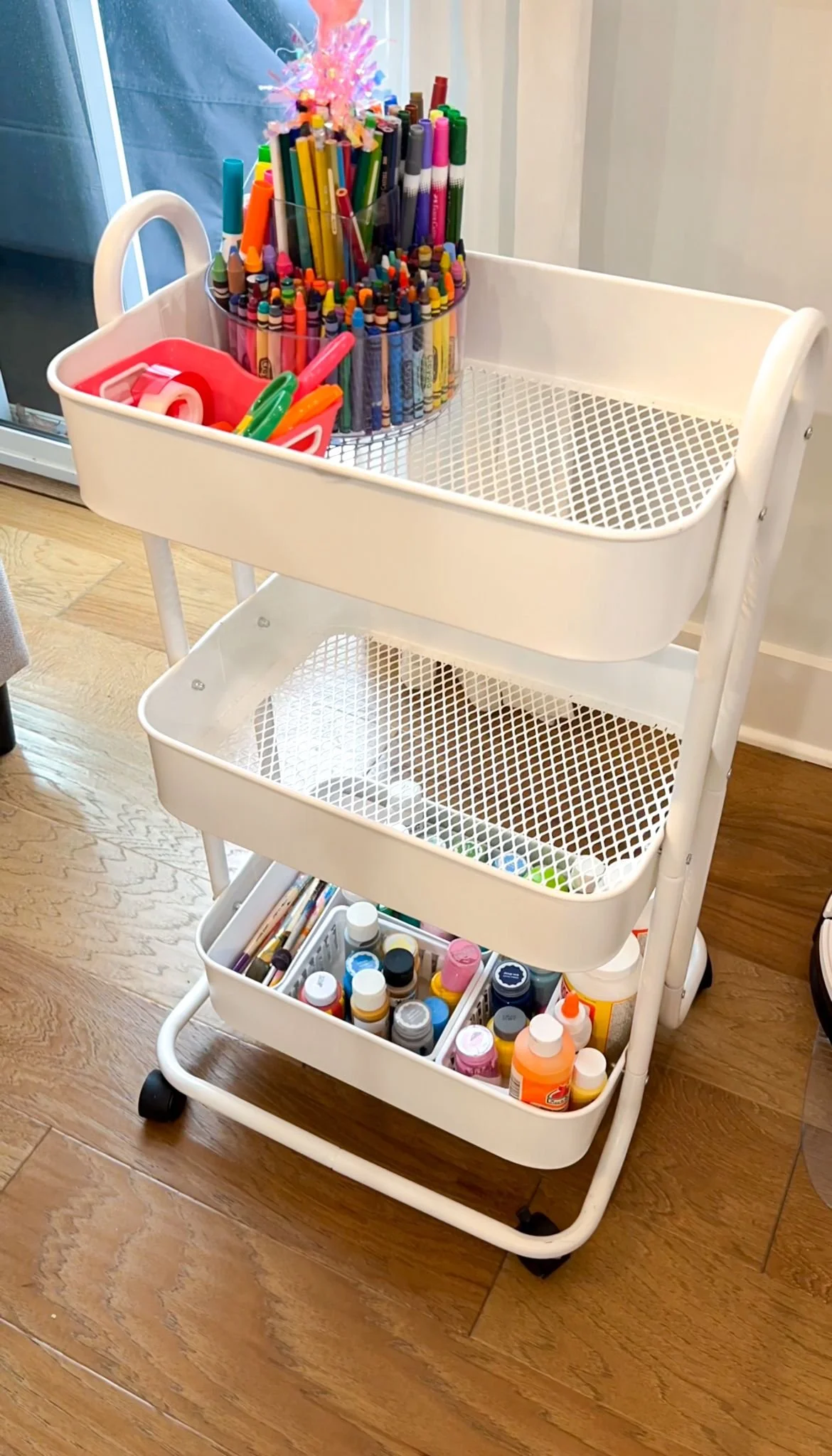 How We Set Up Art Stations In Our House — Breezing Through