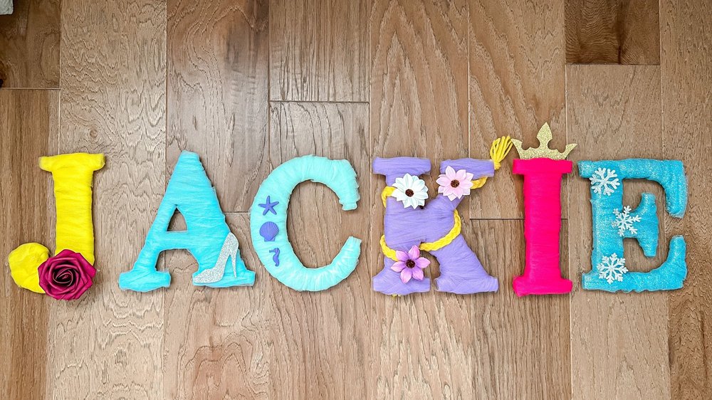 DIY Princess Letters — Breezing Through