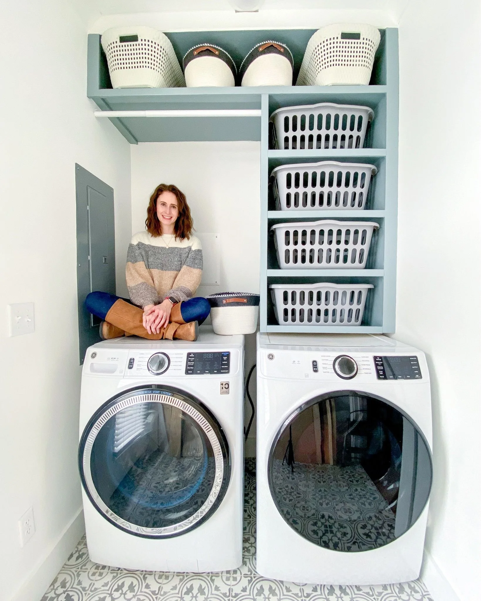 Custom Laundry Room Build — Breezing Through
