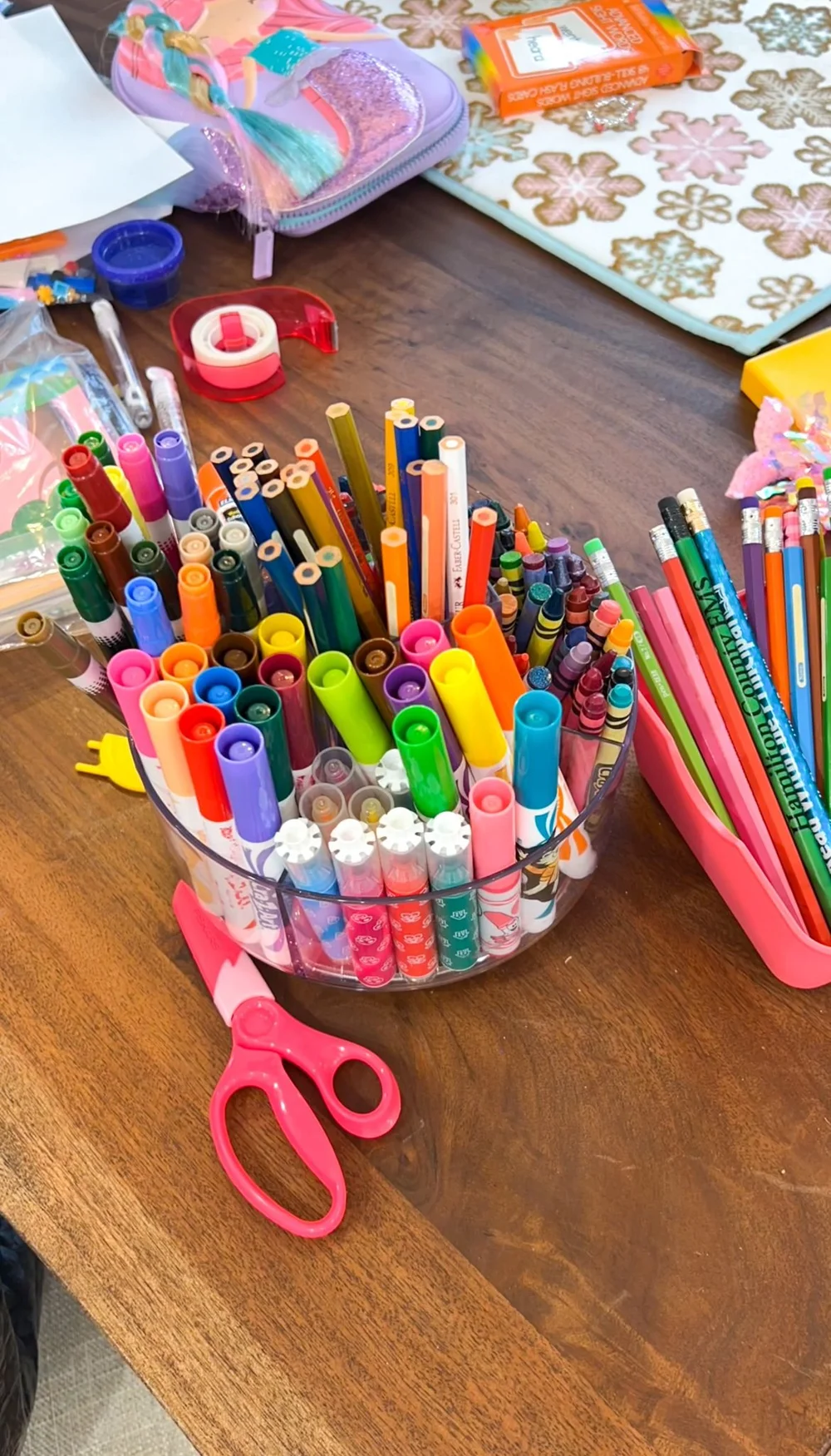 How We Set Up Art Stations In Our House — Breezing Through
