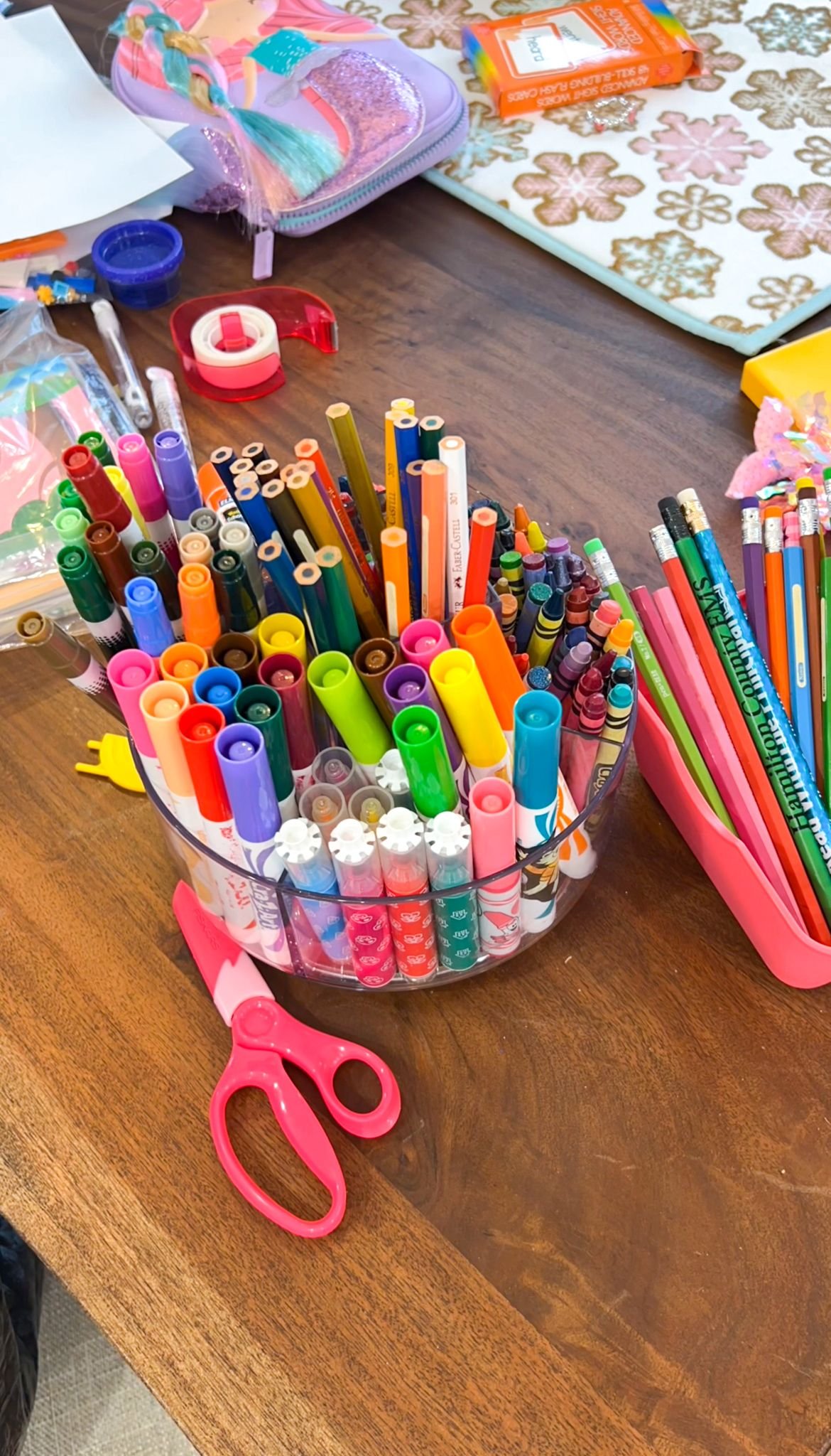 How We Set Up Art Stations In Our House — Breezing Through