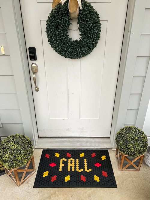 Fall Tile Mat Designs — Breezing Through