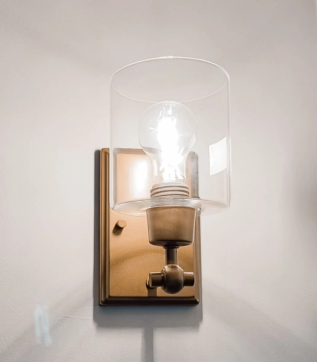 A Quick & Inexpensive Way to Upgrade Your Sconces — Breezing Through